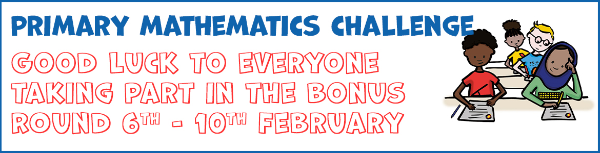 Primary Maths Challenge - PMC February 2023 Bonus Round