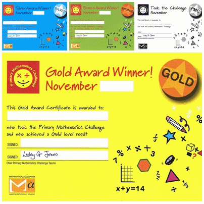 Primary Maths Challenge - PMC Bonus Round Results 2016